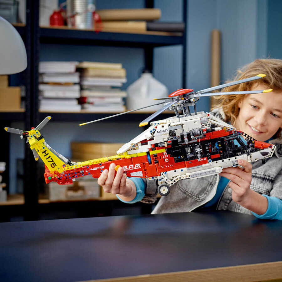 LEGO Technic Airbus H175 Rescue Helicopter 3D Puzzle, Lego, Diecast ...