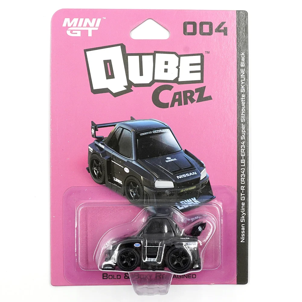 Mini GT Nissan Skyline GT-R (R34) LB-ER34 Super Silhouette SKYLINE ...